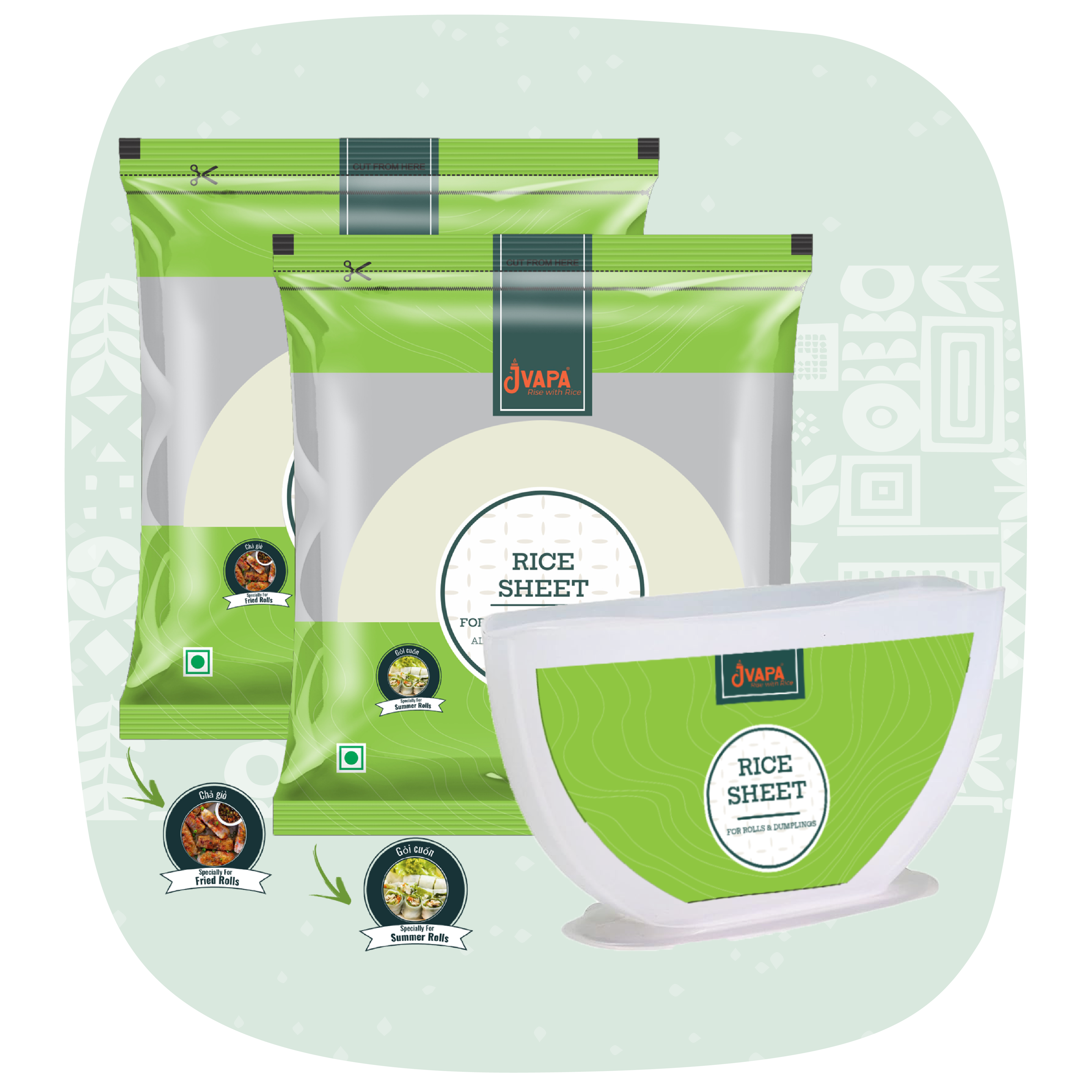 Rice Paper Combo with Stand – Jvapa Foods